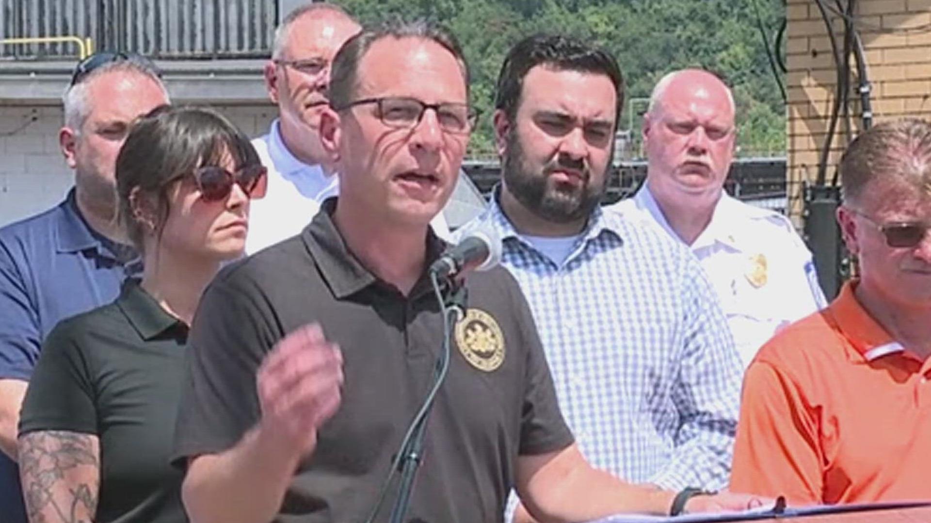 Gov. Josh Shapiro addresses steel mill explosion | fox43.com