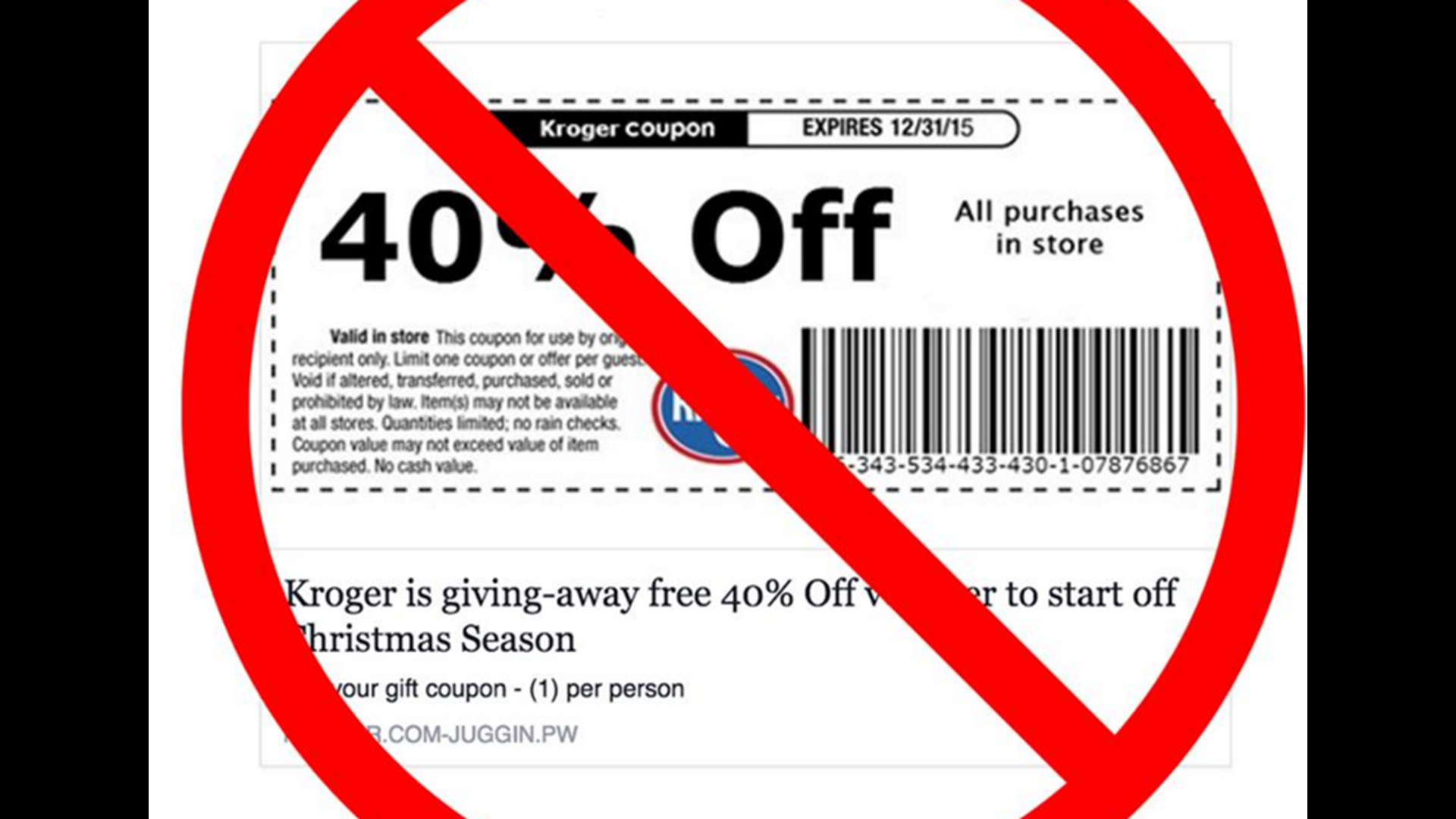Stores warn customers enticing Facebook coupons are a scam | fox43.com