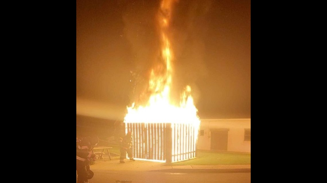 Two facing charges after police say negligent disposal of fireworks ...