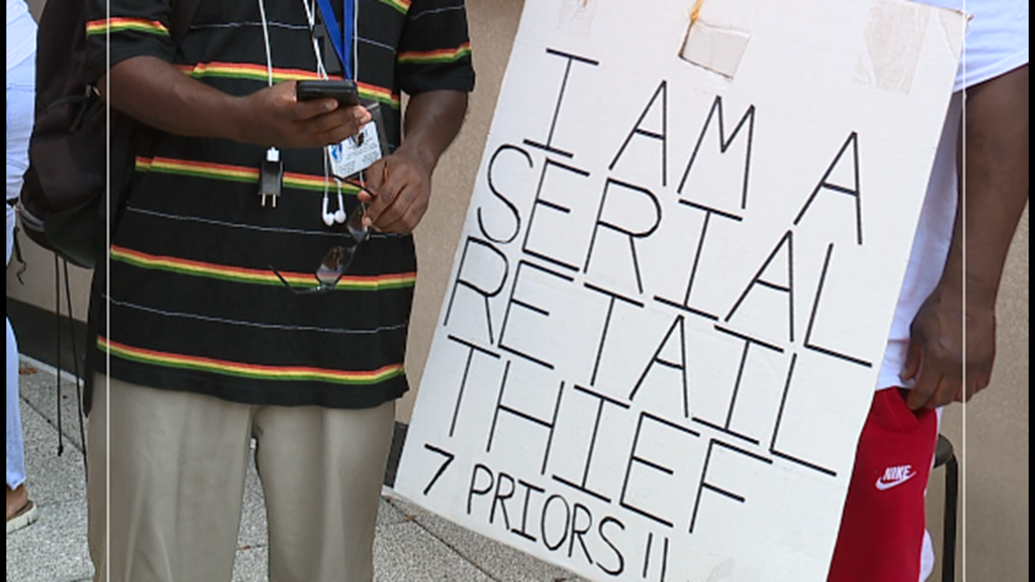 York County judge sentences man to hold 'I AM A SERIAL RETAIL THIEF ...
