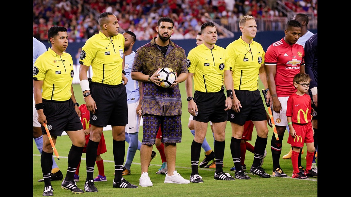 Is Drake cursing soccer players? | fox43.com