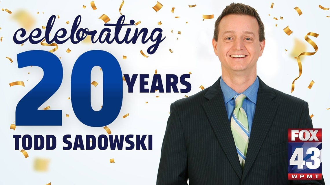 Todd Sadowski celebrates 20 years at FOX43! | fox43.com