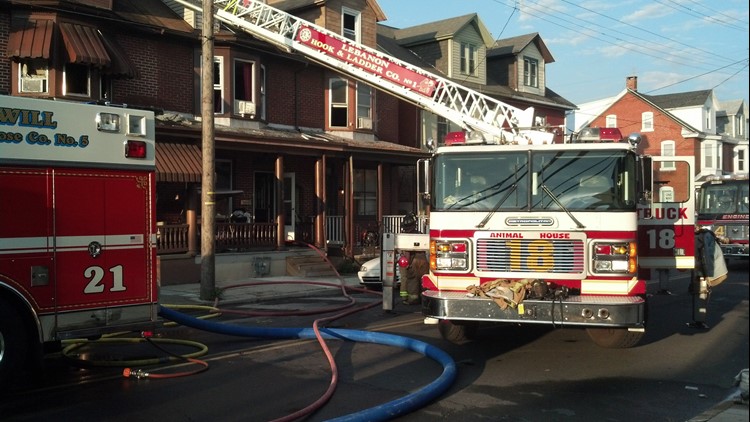 Two homes destroyed in Lebanon fire | fox43.com
