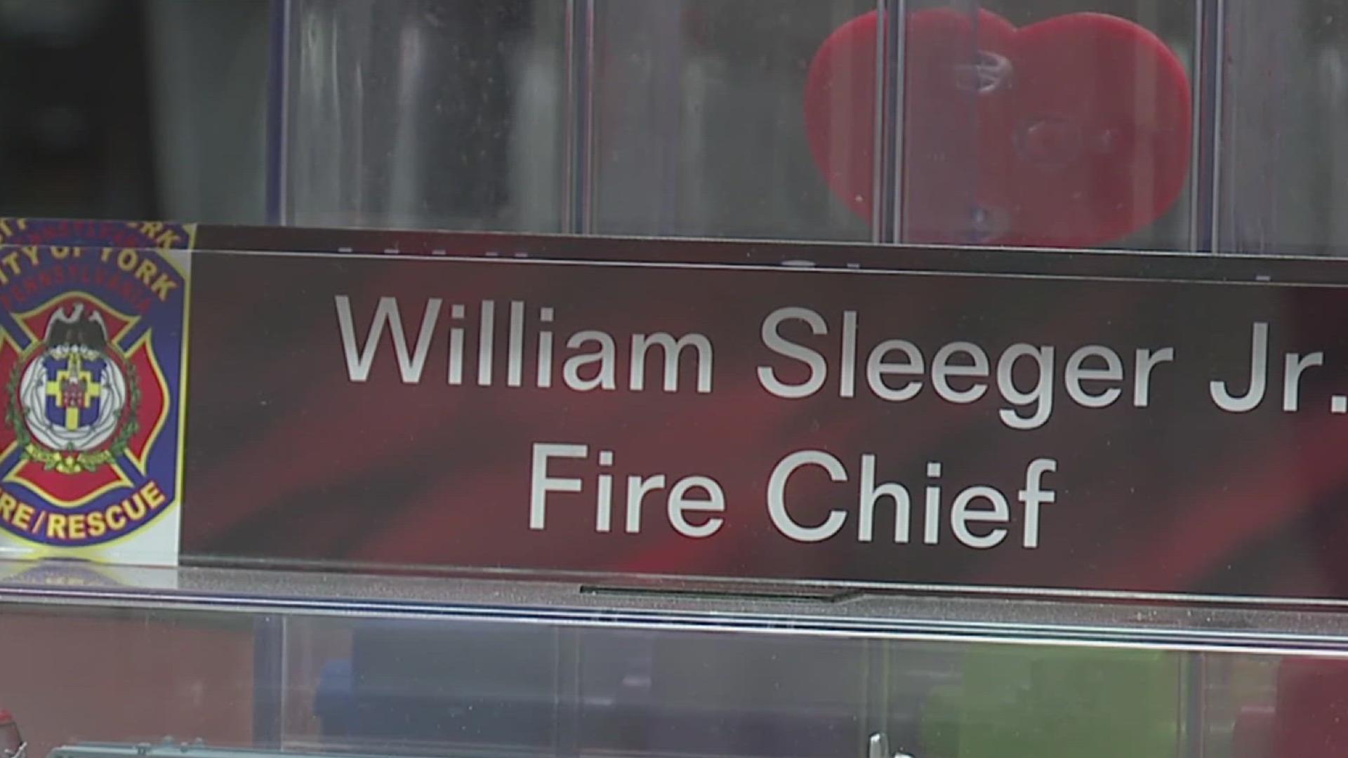 York City Fire Chief retires after 33 years of service | fox43.com