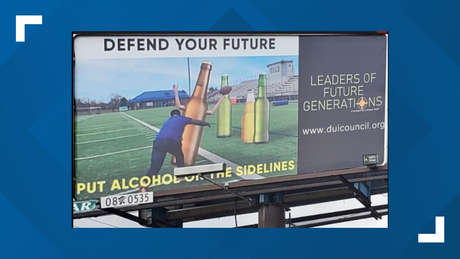 New billboard in Lancaster encourages teens to 'Put Alcohol on the ...
