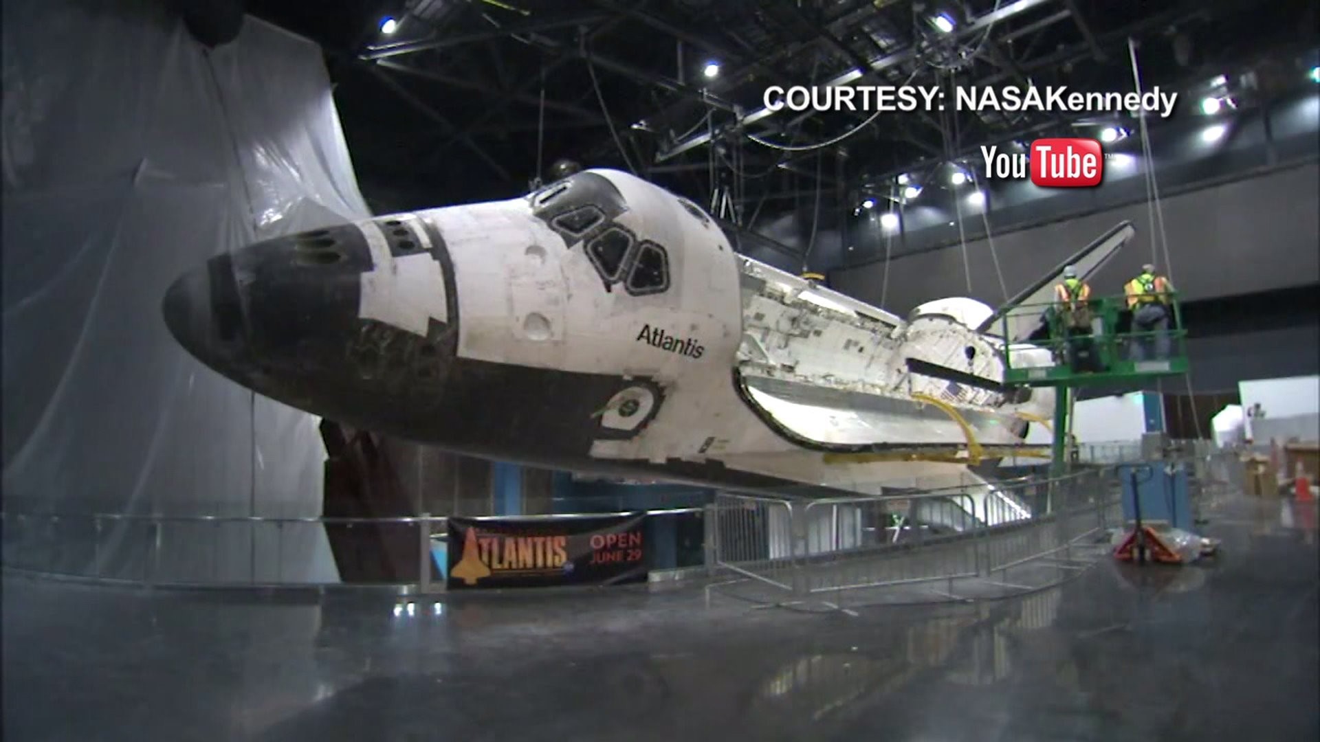 Space Shuttle Atlantis exhibit to open at Kennedy Space Center | fox43.com