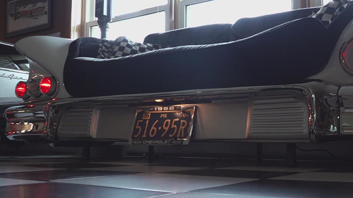 York County man turns dead cars into furniture | fox43.com