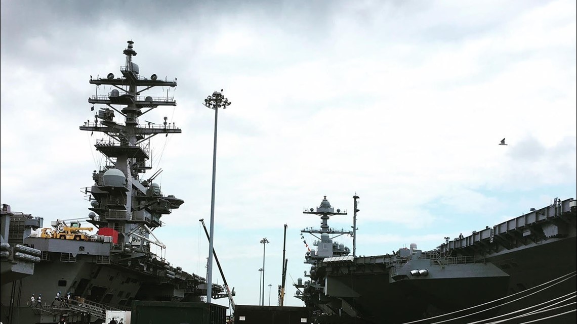 Sneak peek at US Navy’s new $13B aircraft carrier | fox43.com