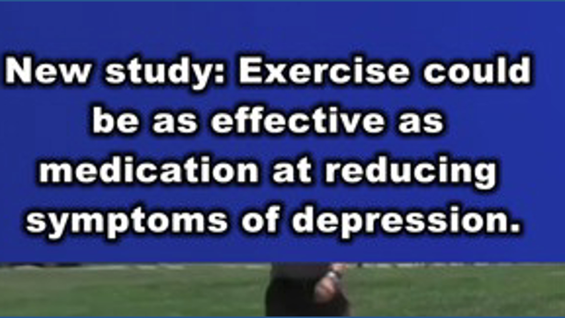 New study: Exercise is as effective as medication for treating ...