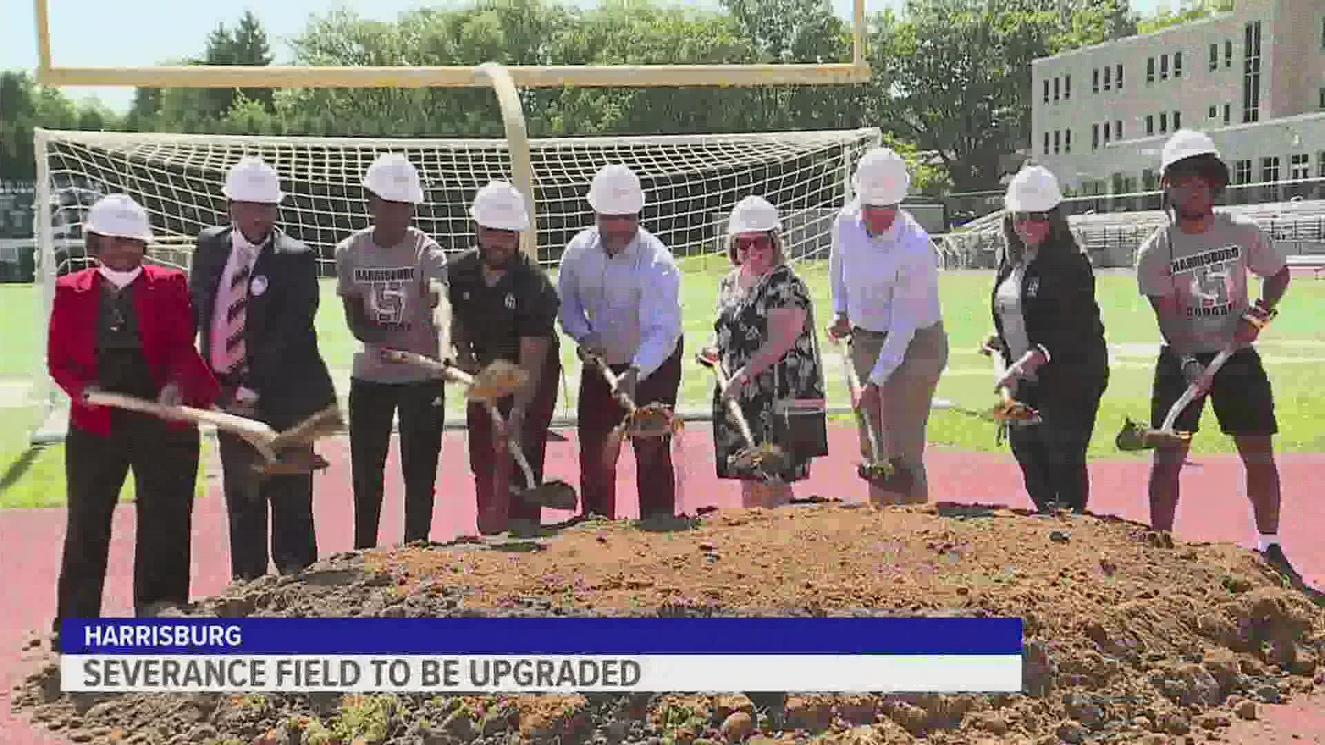 Harrisburg breaks ground on Severance Field upgrades | fox43.com