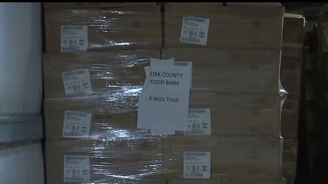 York Food Bank receiving Turkey Donation from Giant Food Stores | fox43.com