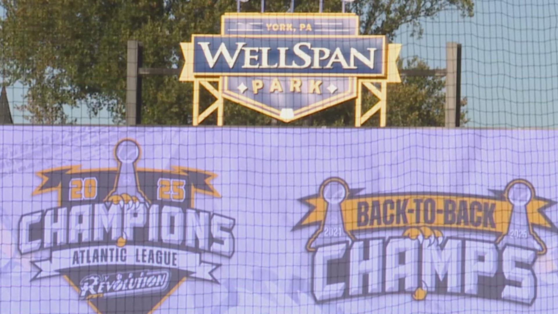 York Revolution win back-to-back Atlantic League titles | fox43.com