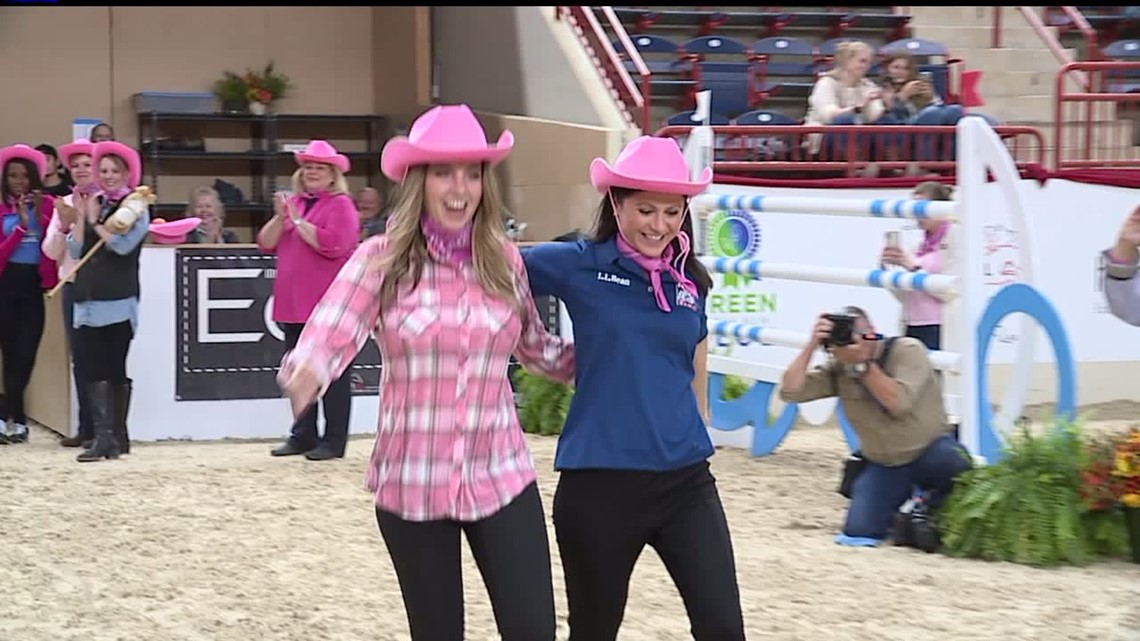 FOX43’s Rachel Yonkunas and Jessica Pash participate in ‘Pony Up For ...