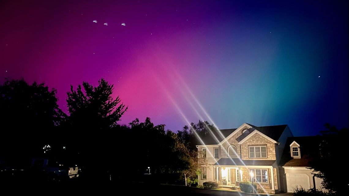 Northern lights shine across central Pa. sky | PHOTO GALLERY | fox43.com