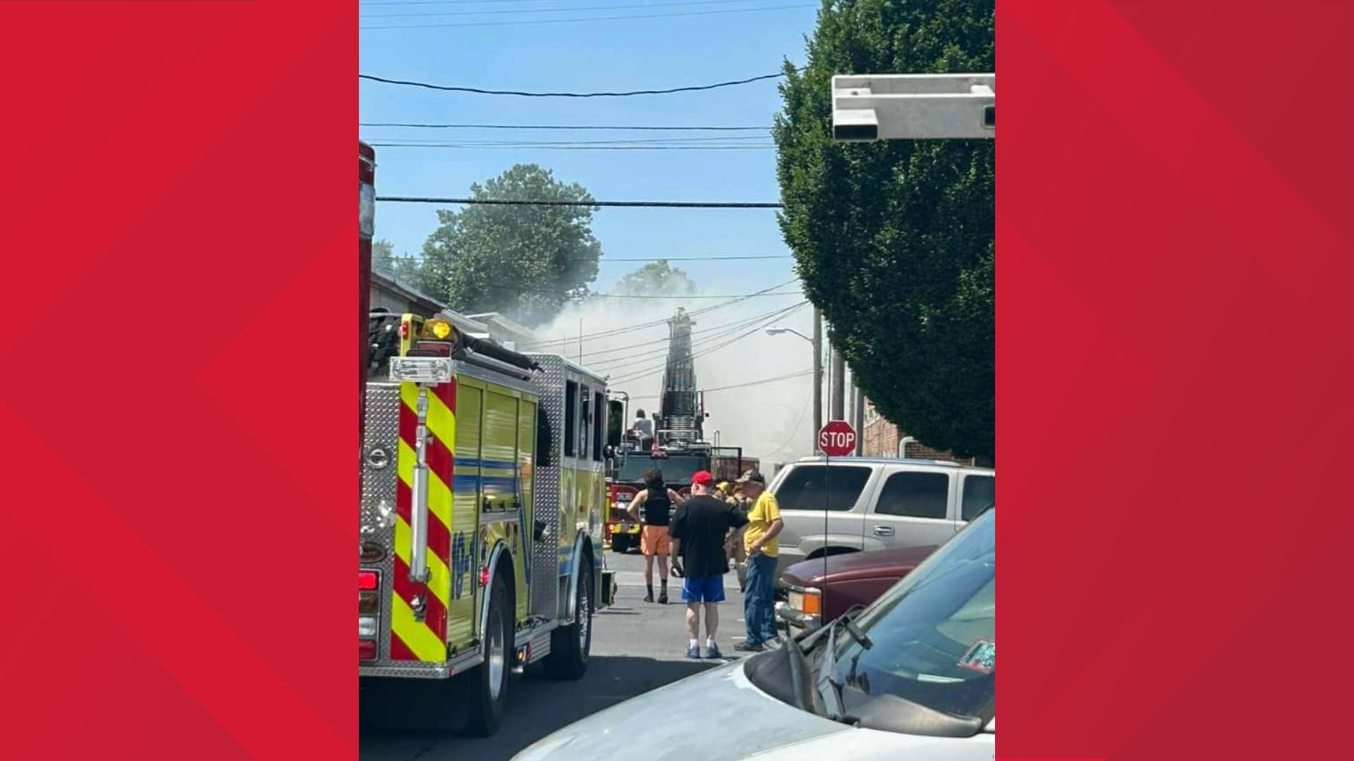 Crews battle Franklin County fire | fox43.com