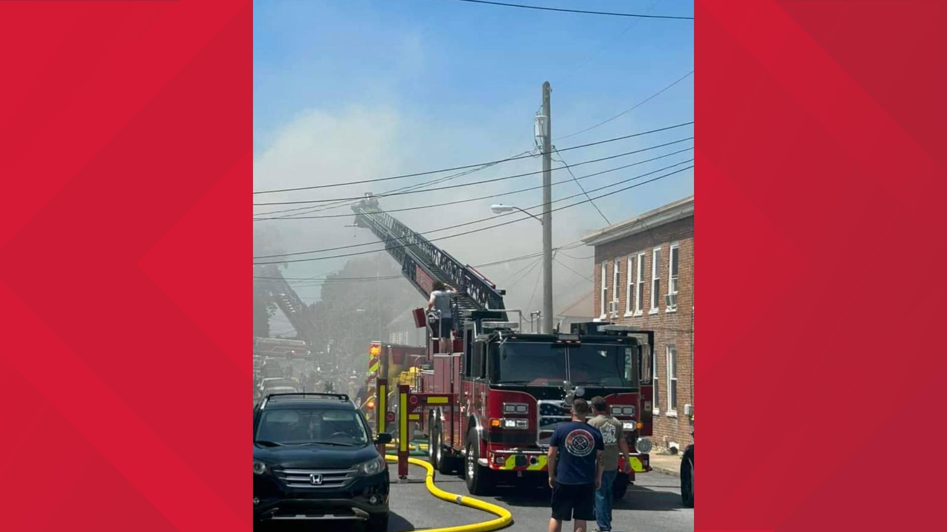 Crews battle Franklin County fire | fox43.com