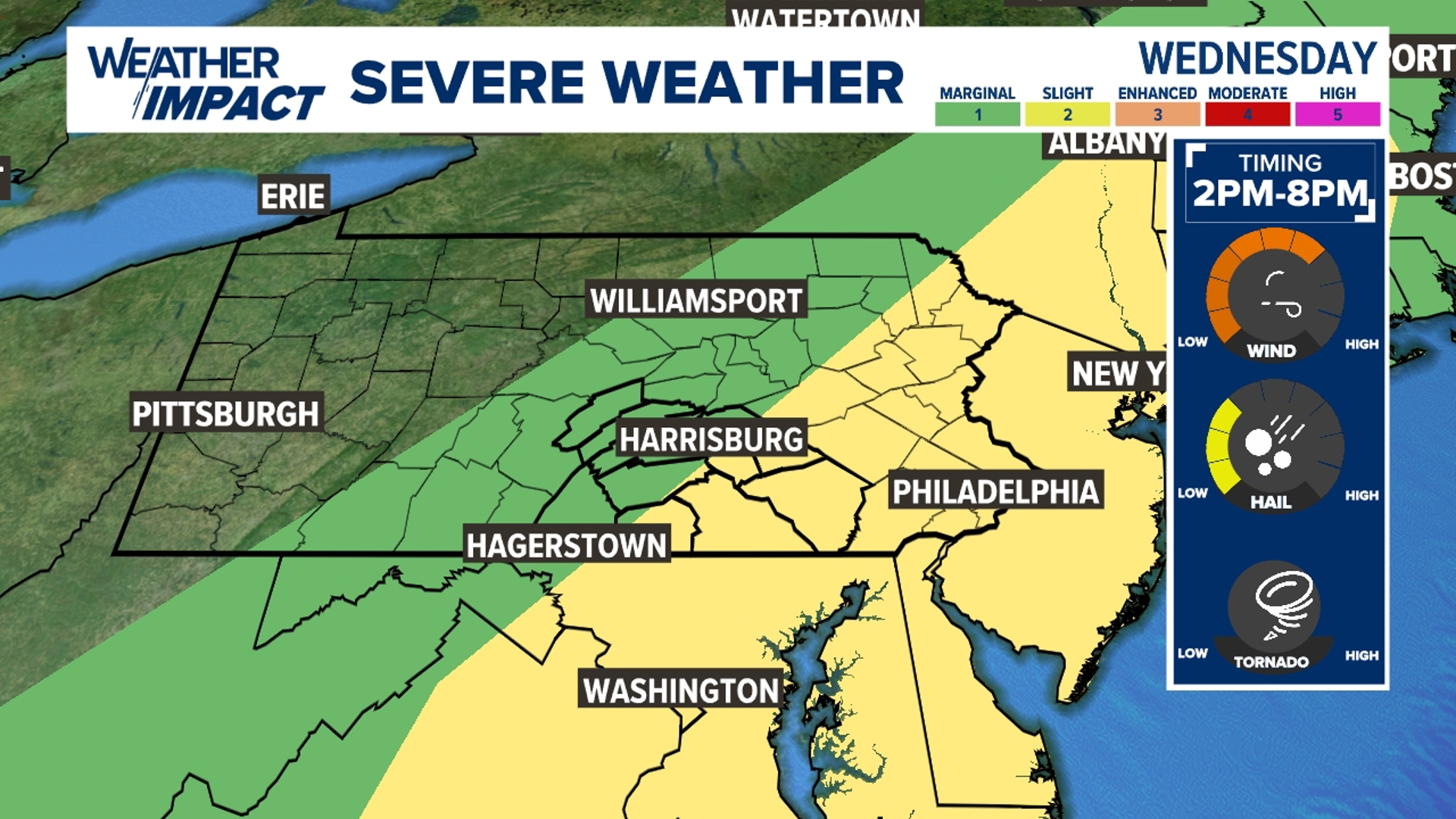 Weather Impact Alert | Possible storms in central Pennsylvania | fox43.com