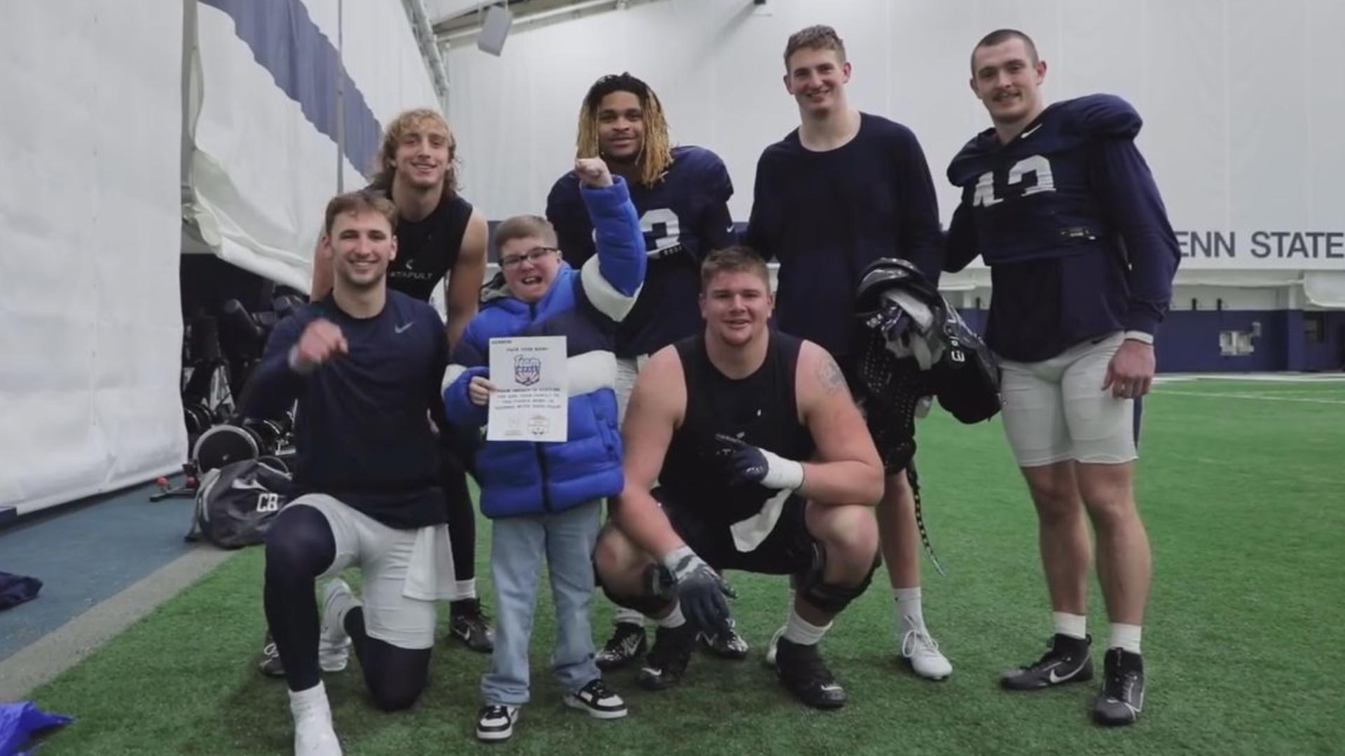 Penn State's littlest lion with the biggest roar: Meet the 10-year-old ...