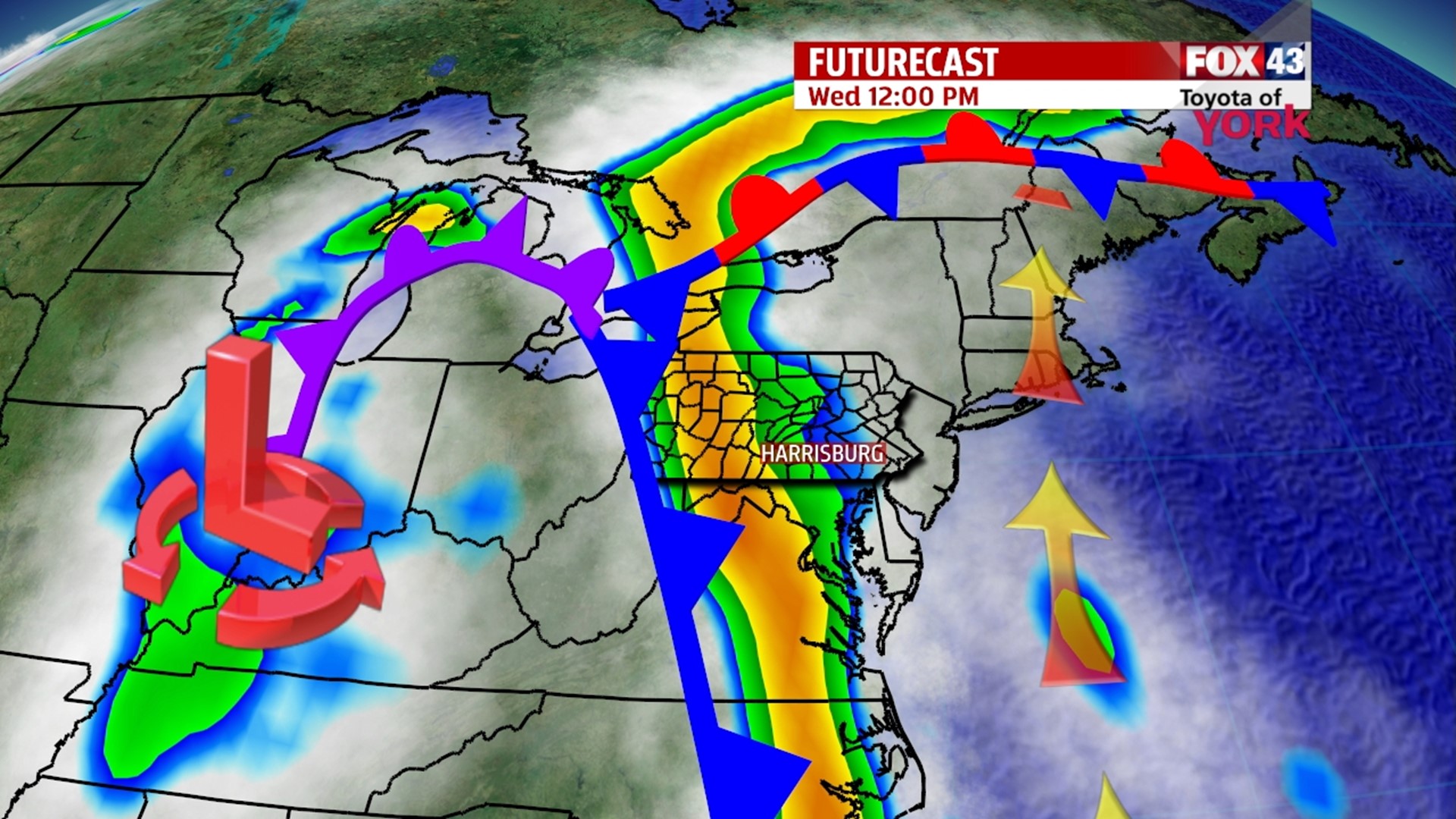 Drizzly, misty start to a warm and cloudy day | fox43.com