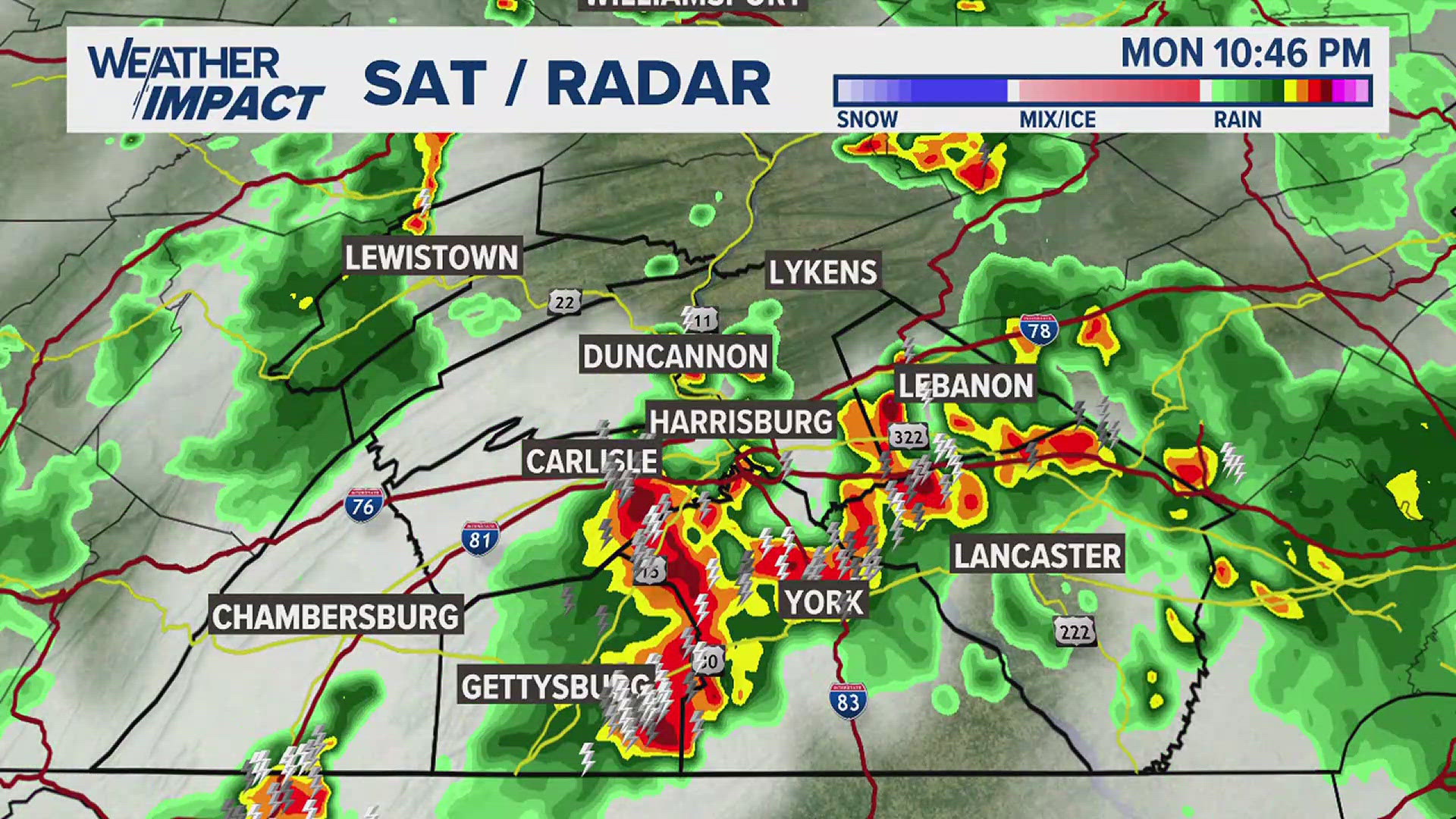 Flash flood warnings issued for Dauphin, Lancaster, Lebanon counties ...