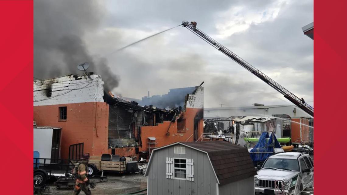 J&K Salvage fire | fox43.com