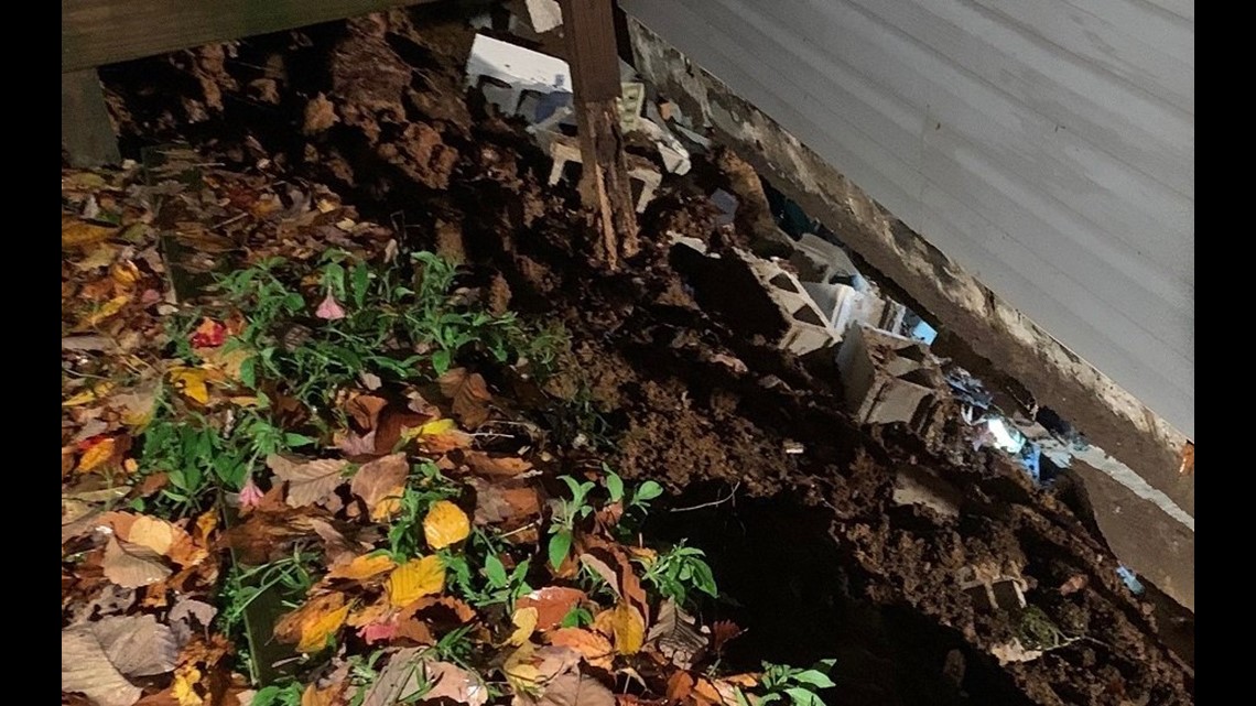 Basement walls of residence in Lancaster County started to collapse ...