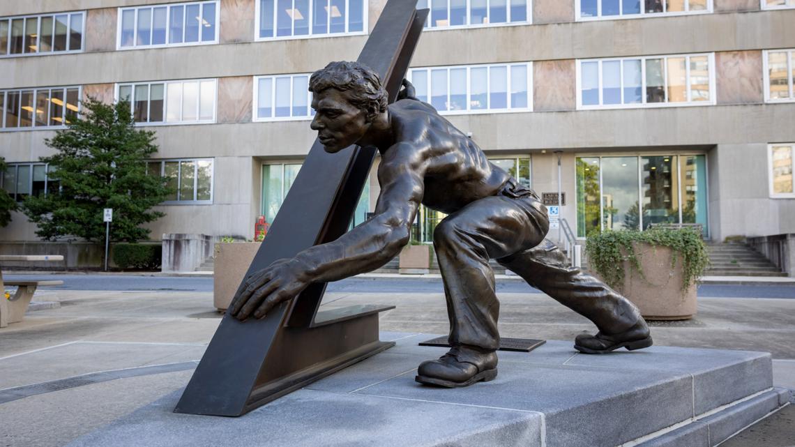 Pennsylvania rededicates ‘The Pennsylvania Worker’ statue honoring ...