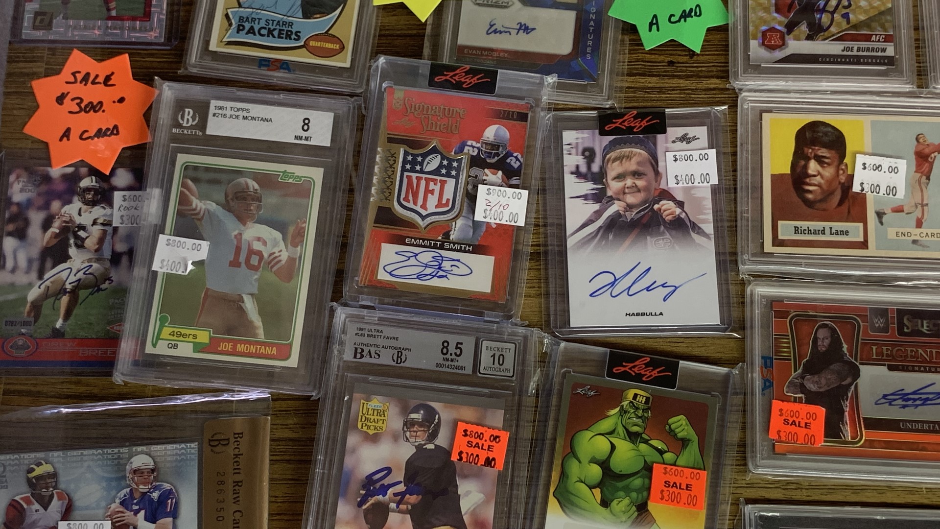 Inside Jason's Sports Cards | A sports card & memorabilia dealer ...