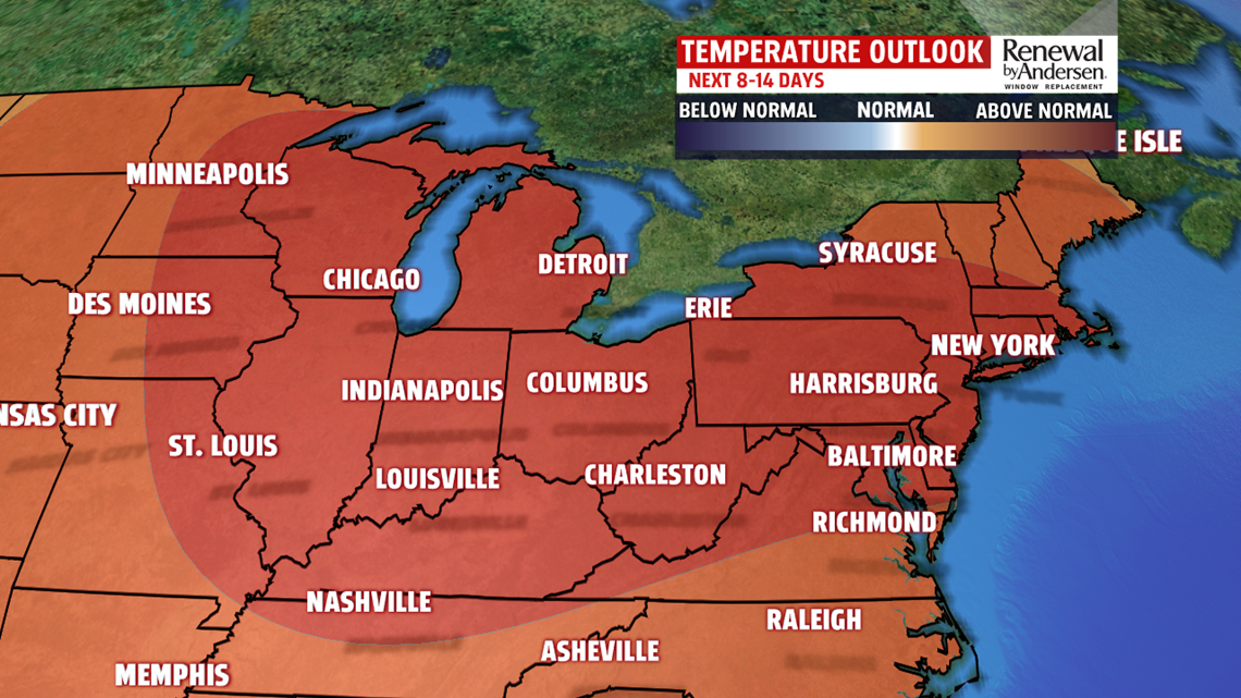 Clouds clearing overnight as slightly warmer temperatures move in ...