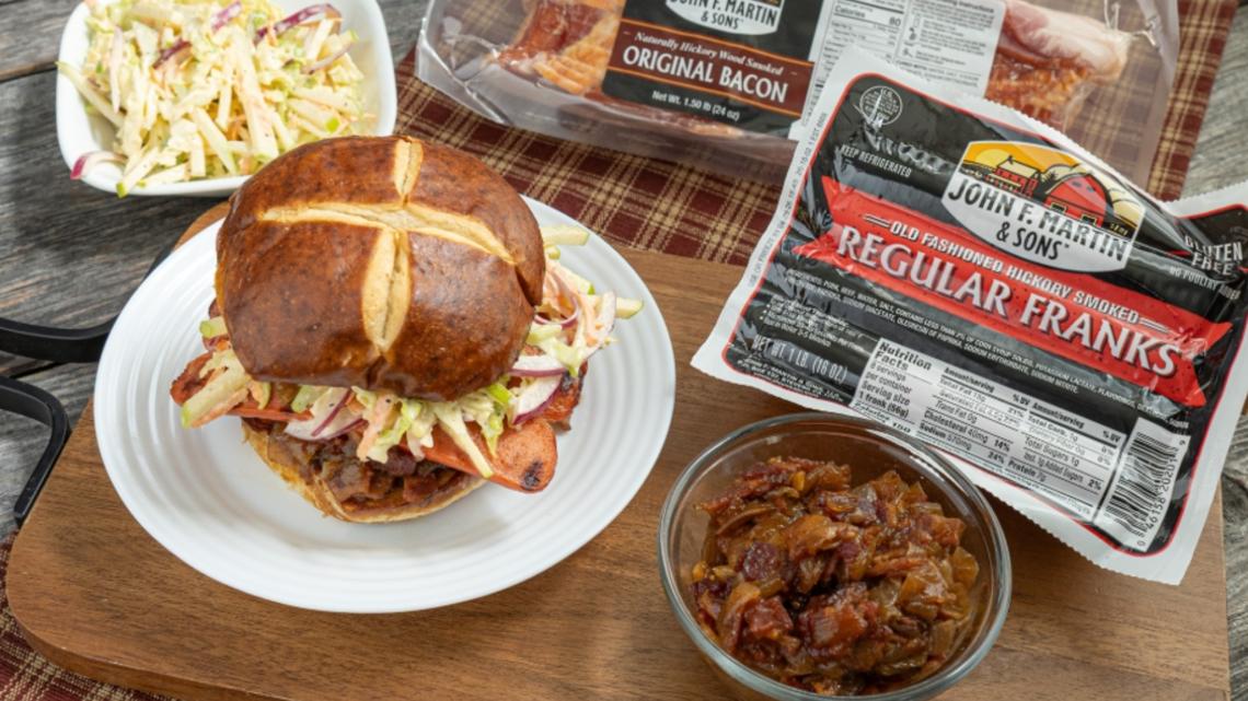 John F. Martin & Sons prepares their 'Dutchman Dog' for Memorial Day in ...