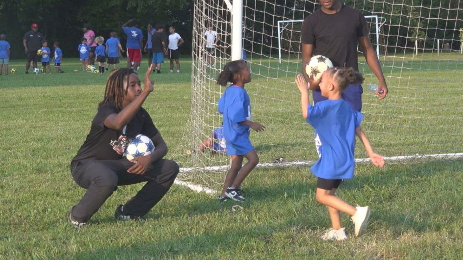 Steel-High players coach soccer to give back to youth | fox43.com