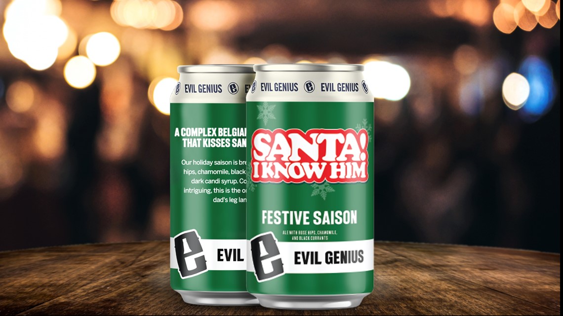 Evil Genius Beer Company releases 'Santa! I Know Him!' brew in honor of ...