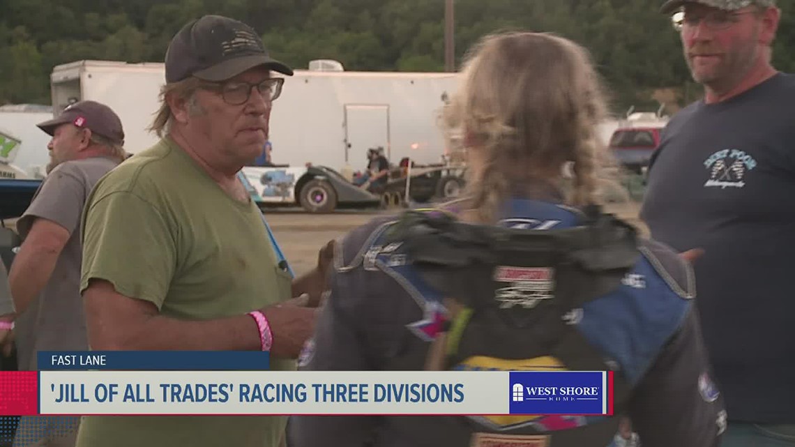 'Jill of all trades,' Rowe races three divisions in one night; Shark ...