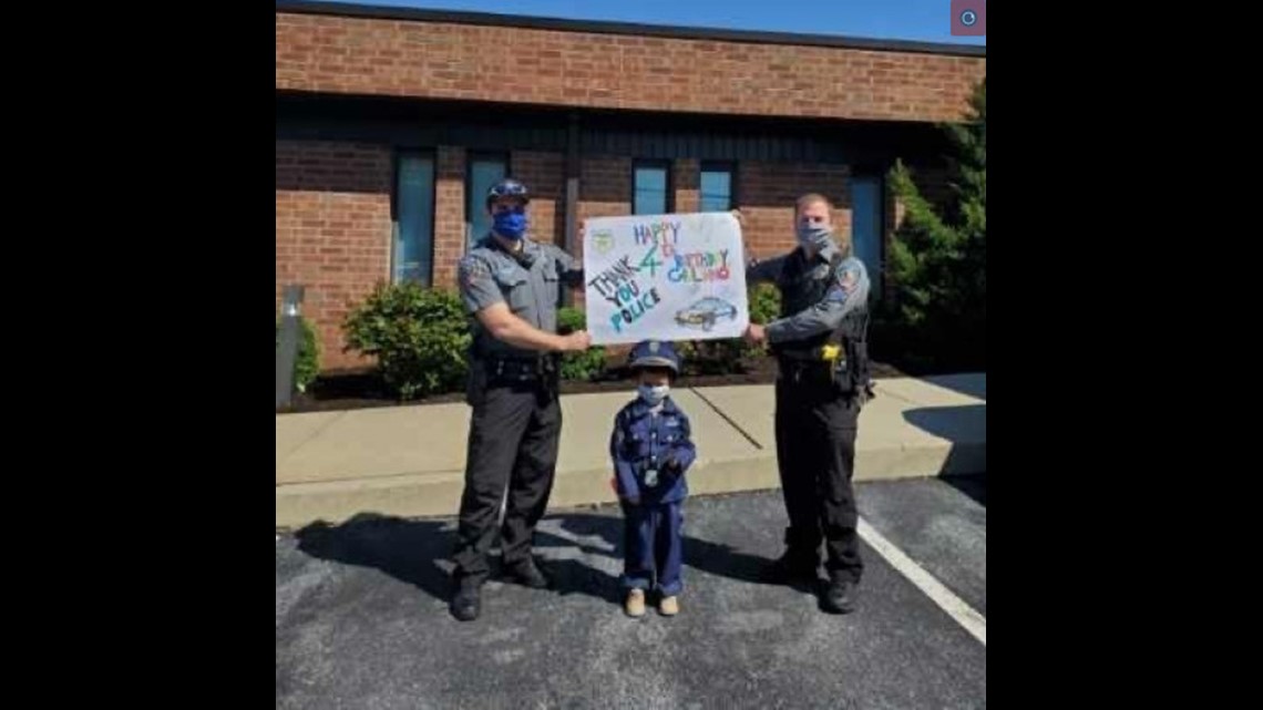 Boy gets wish- visits Susquehanna Twp Police Department on birthday ...
