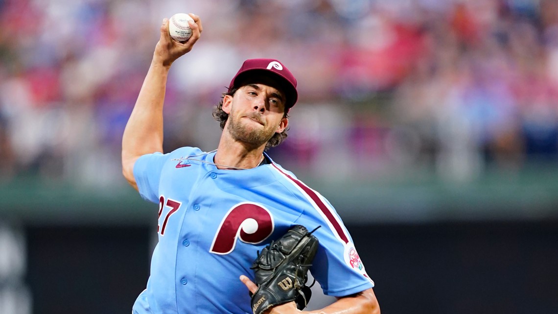 Nola tosses 11-strikeout, 5-hit shutout as Phils sweep Reds | fox43.com