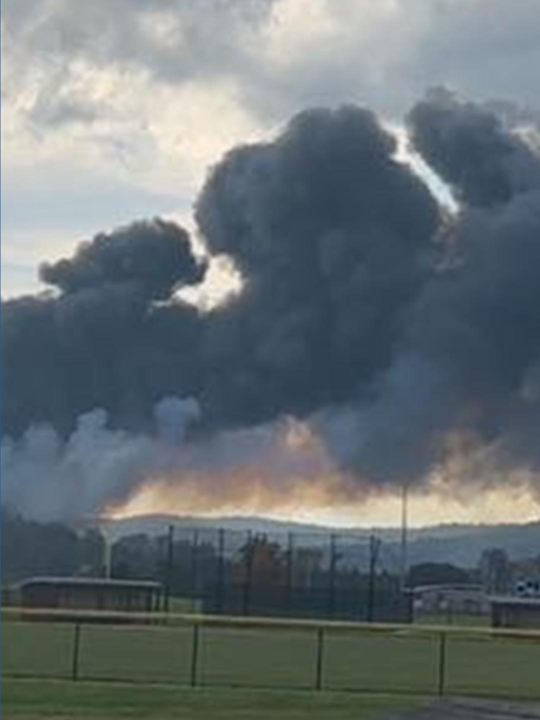 Large mulch fire spreading in York County | fox43.com