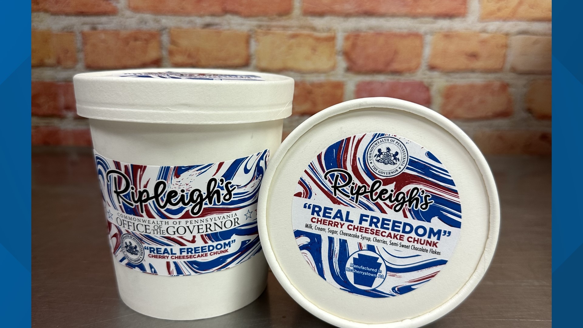 York County ice cream shop creates custom ice cream flavor for Governor ...