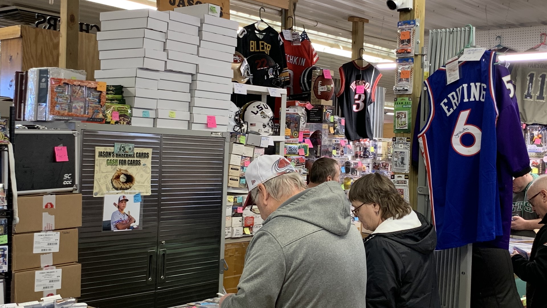 Inside Jason's Sports Cards | A sports card & memorabilia dealer ...