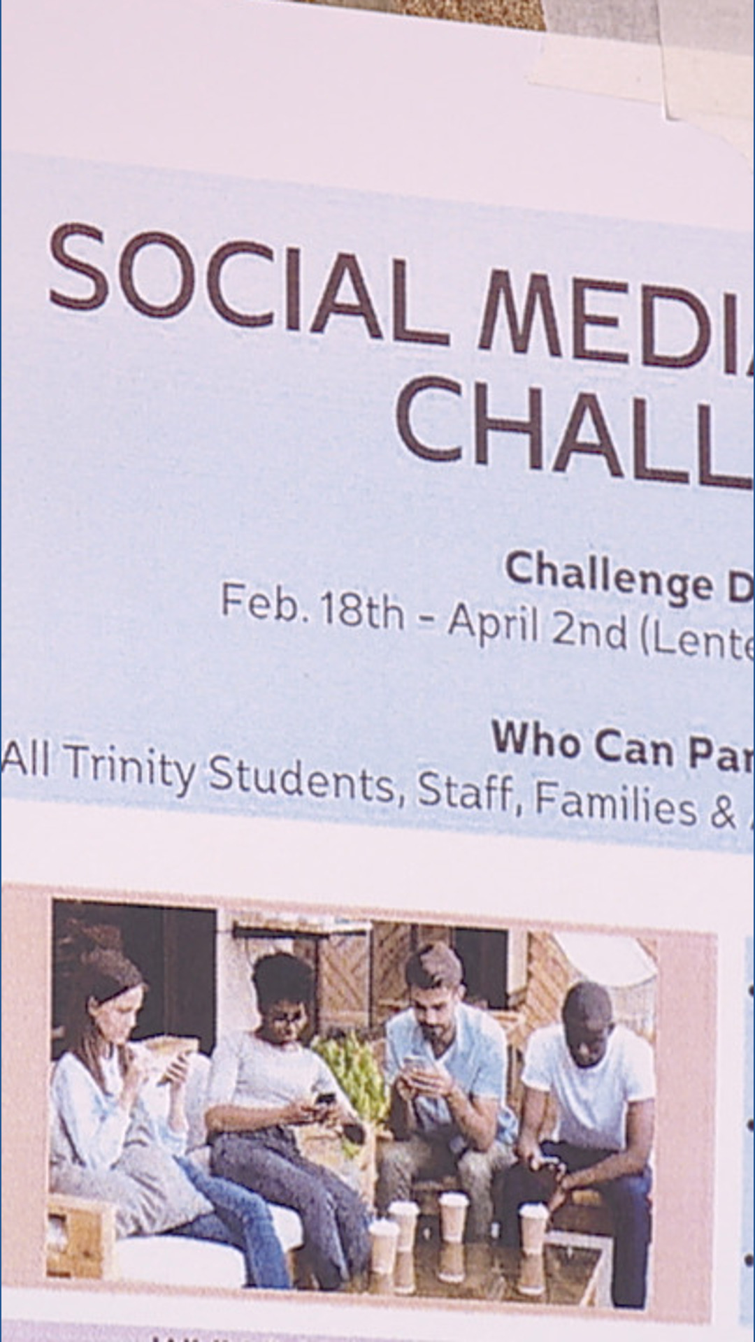 Trinity High School students give up social media for Lent | fox43.com