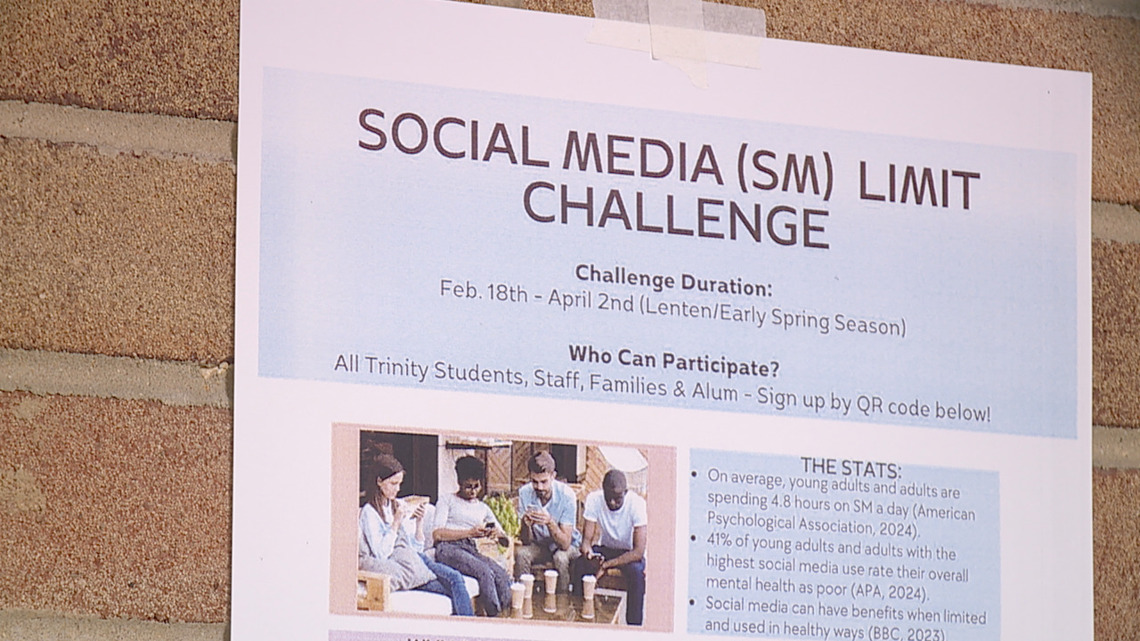 Trinity High School students give up social media for Lent | fox43.com