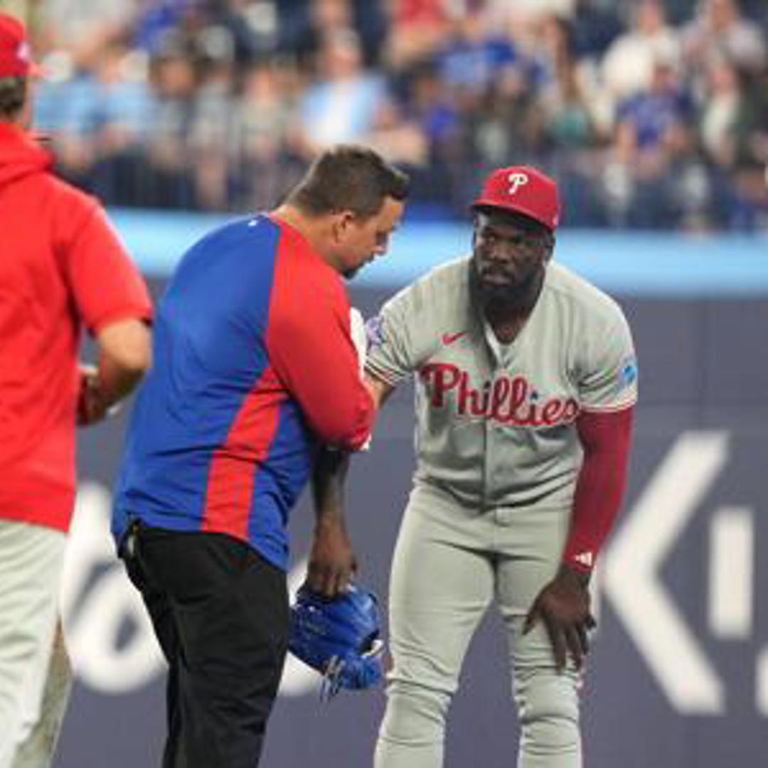 Phillies outfielder Adolis García will undergo season-ending surgery ...