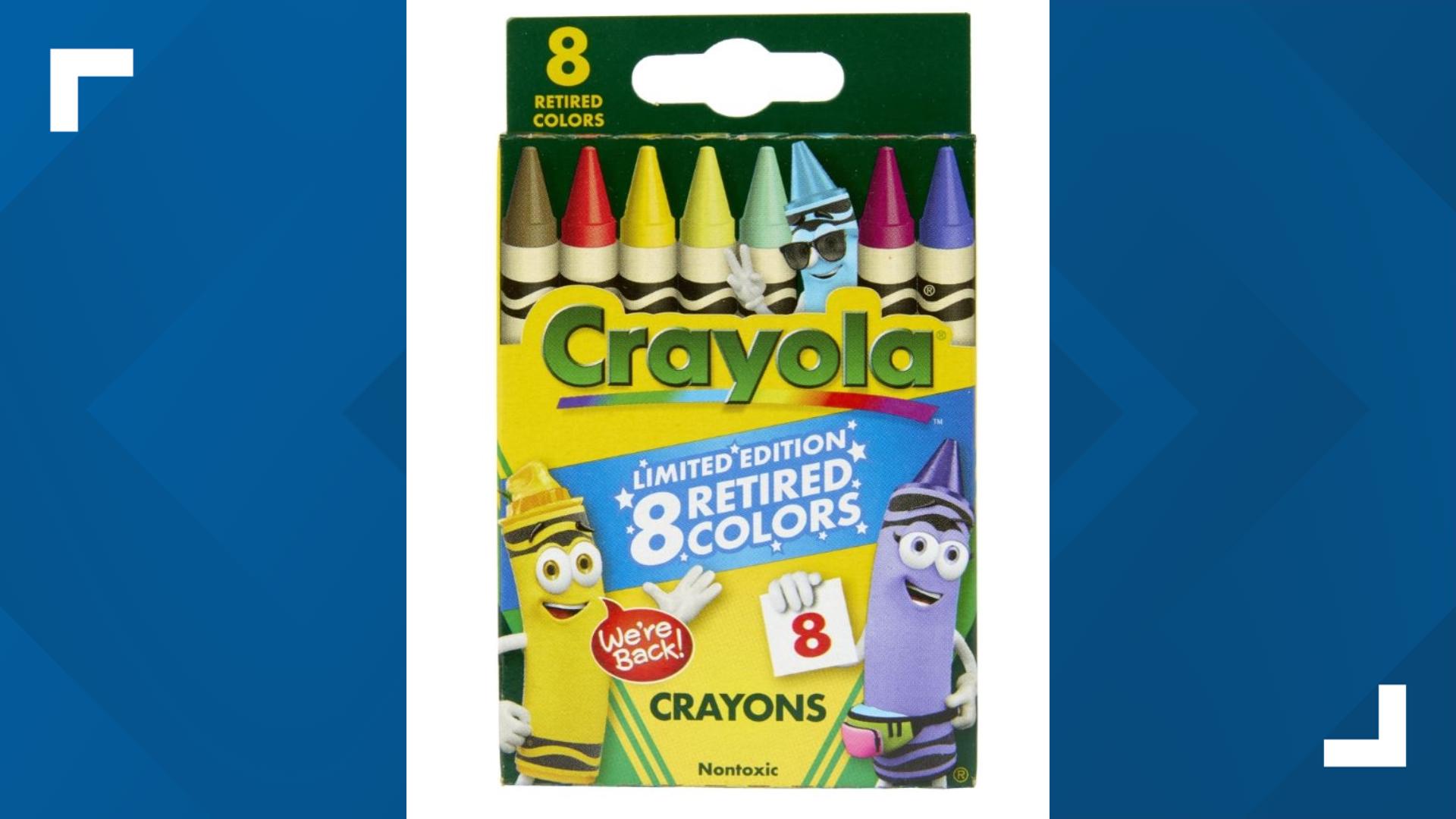 Crayola to bring back select-few retired colors | fox43.com