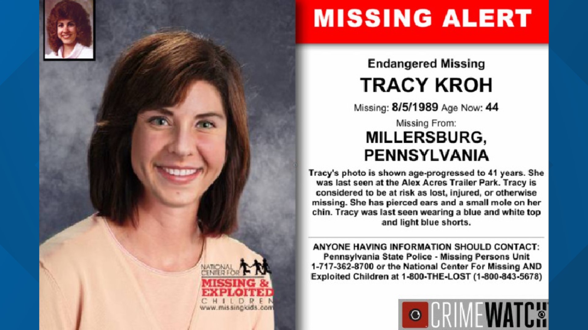 Tracy Kroh cold case: Police on scene at suspect's property | fox43.com