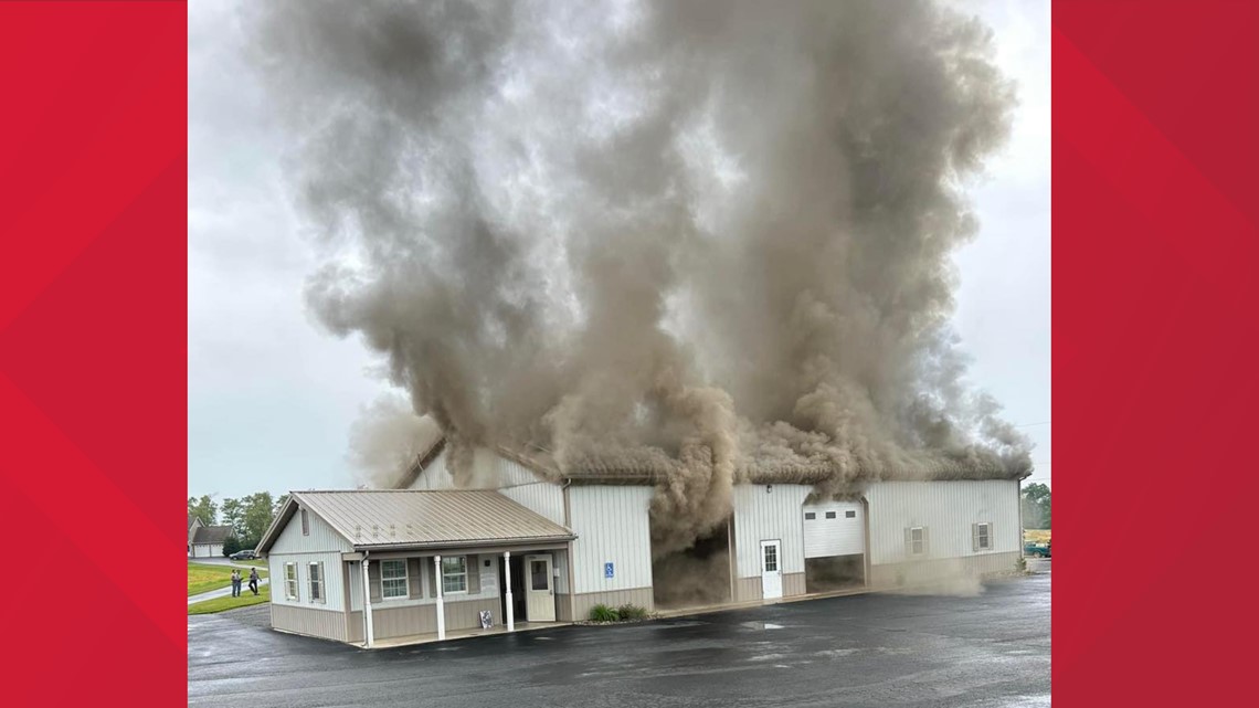 Firefighters battle commercial building fire | fox43.com