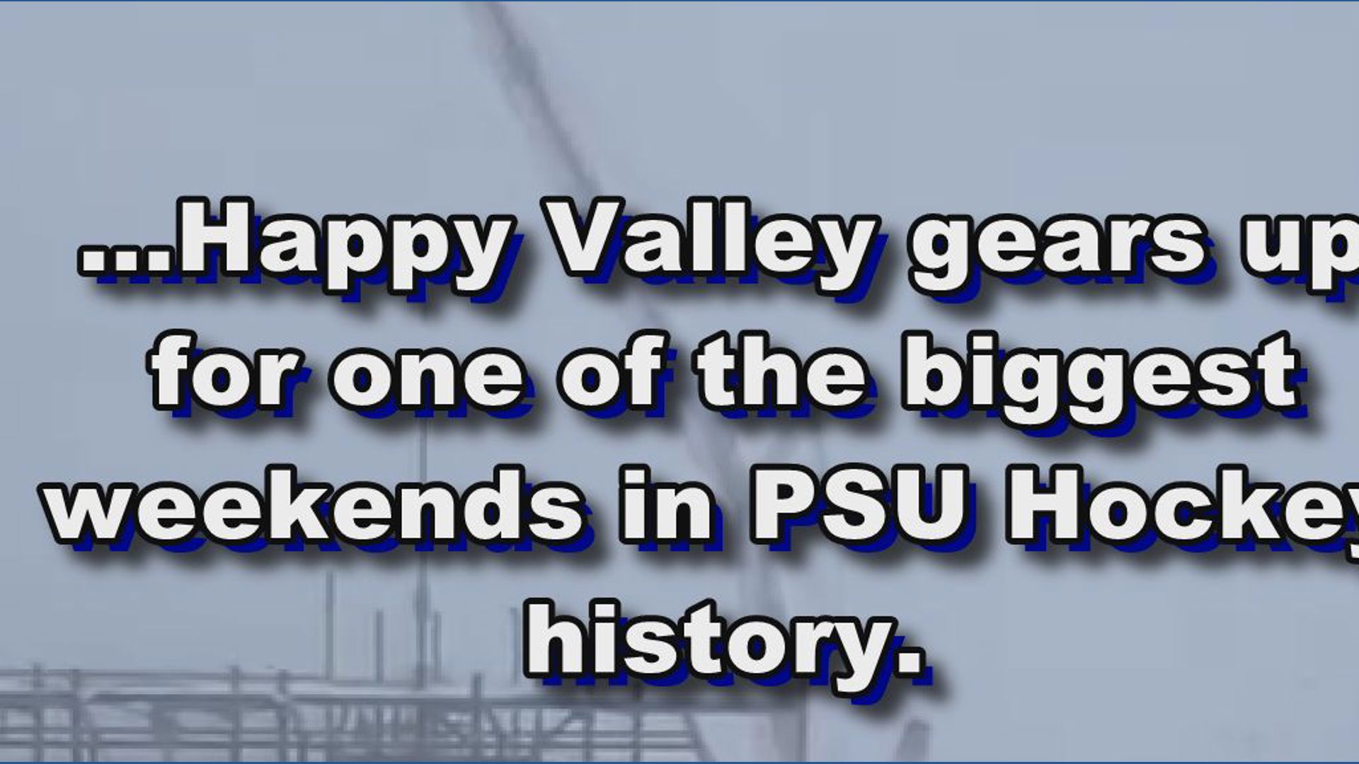 Penn State hockey teams and public skate takeover Beaver Stadium ...