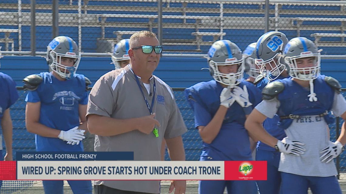 Head Coach Tom Trone continues to build Spring Grove football culture ...