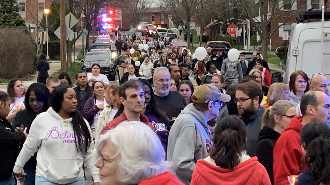 Hundreds of people gather at prayer vigil for victims of R.M. Palmer ...