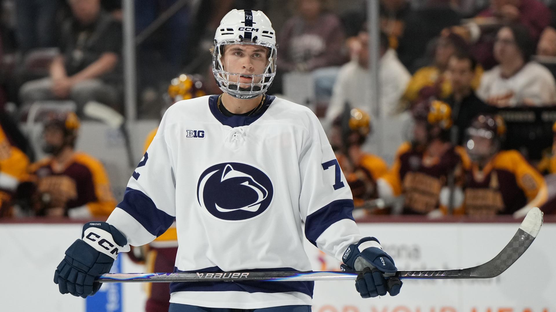 DA to drop felony charge against Penn State Hockey Star Gavin McKenna ...