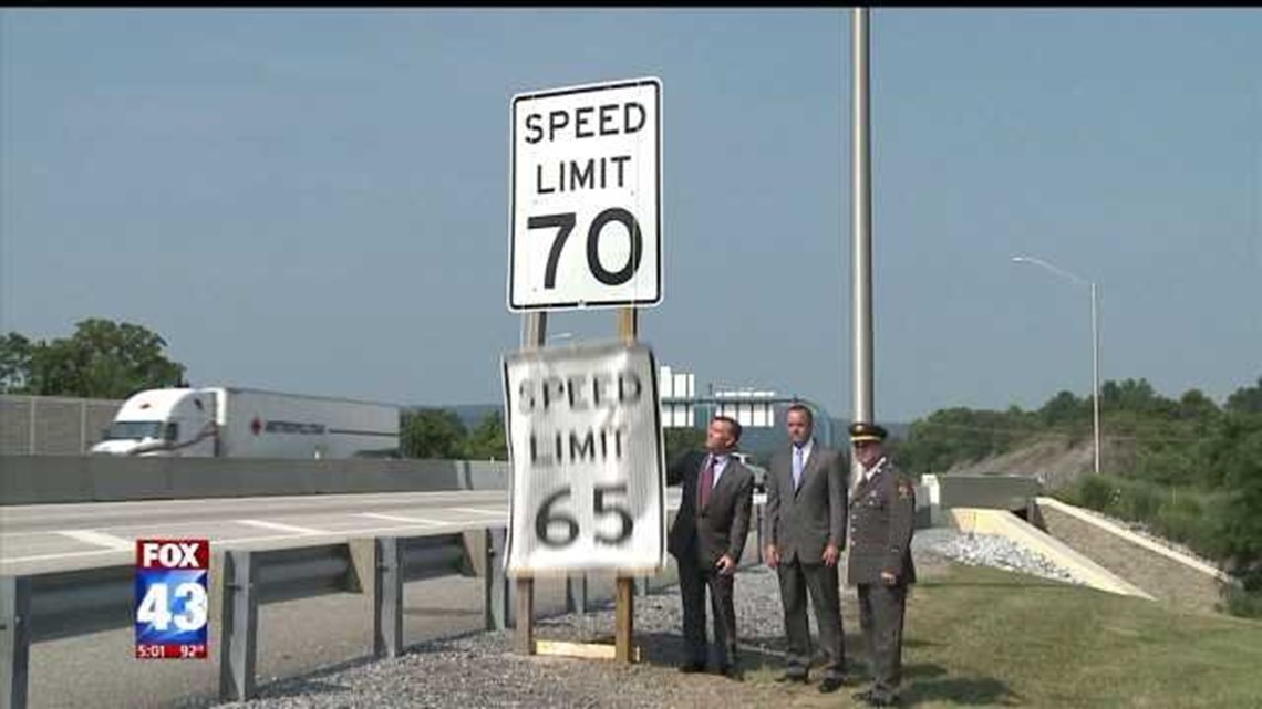 Pennsylvania Turnpike and PennDOT announce 70 mph speed limit expansion ...