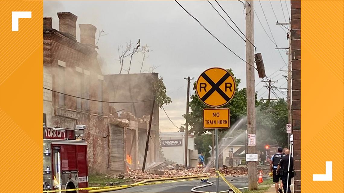 Massive fire reported in York County | fox43.com